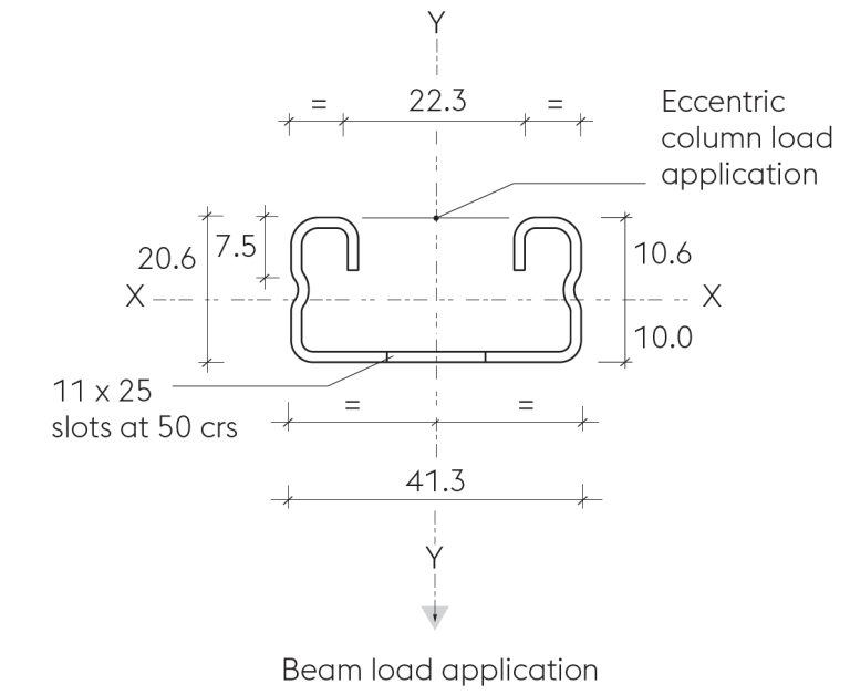 Load Tables MS2115 Slotted | Metsec