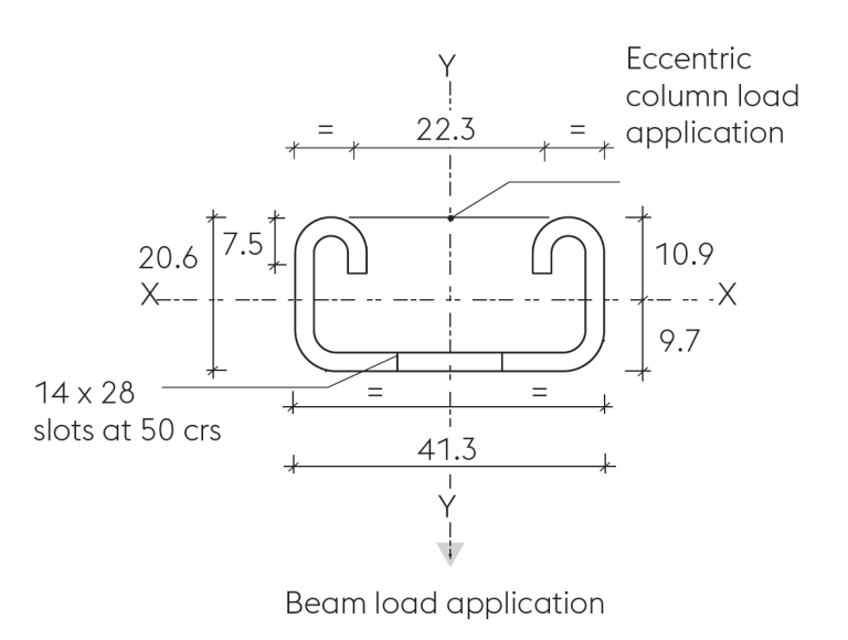 Load Tables MS2125 Slotted | Metsec