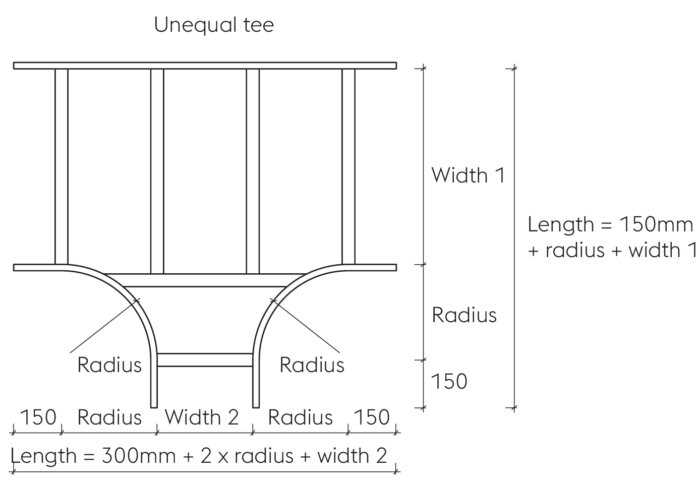 Product Footprint Diagrams | Cable Ladder Systems | Metsec