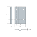 Purlin Cleats - Side Rail Cleats & Brackets | Metsec
