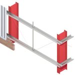 Vertical Cladding Restraint Fixing Details - Metsec
